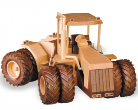 Articulated Tractor 19inch (Woodworking Plan)