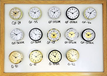 Clock Inserts And Fit Ups