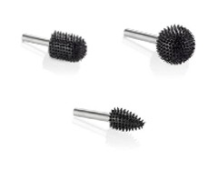1/4" Shaft 3 Piece Very Coarse Burr Kit by Kutzall
