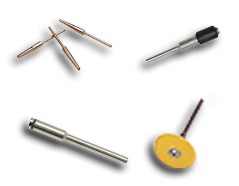 Mandrels for use with Rotary Tools