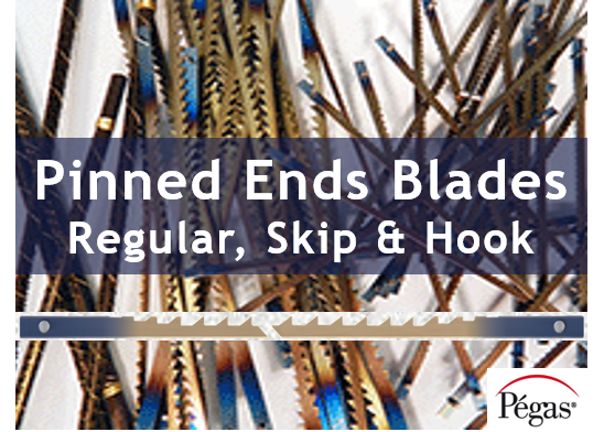 Pin End Scrollsaw Blades - Low Price Pinned Ends Scroll-saw Blades ...
