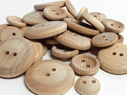 Wooden Buttons - Buy wooden craft buttons | Bear Woods Canada